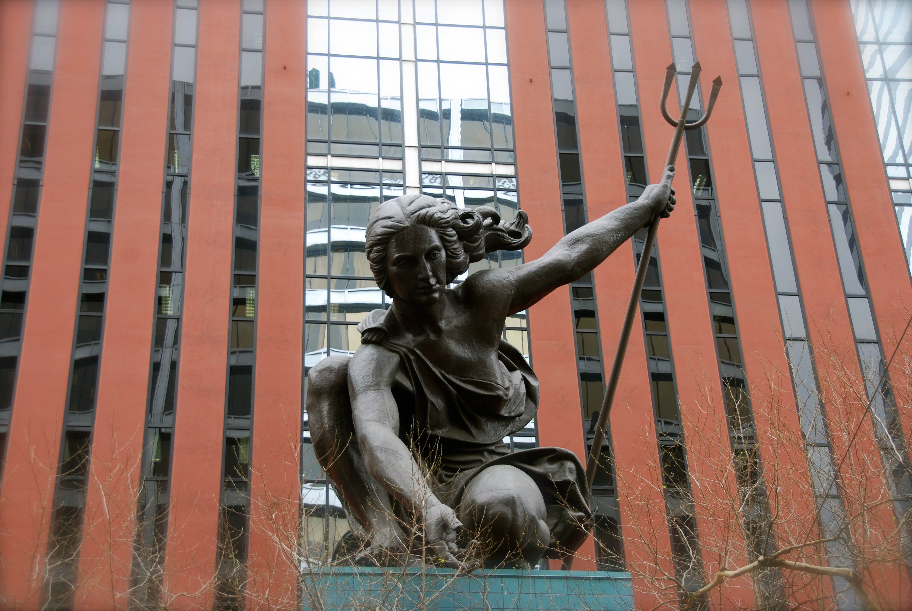 Portlandia Statue
